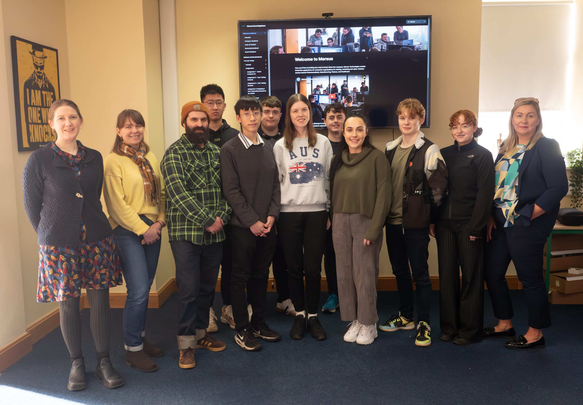 Work placement students start at Mersus, and SwENG Project